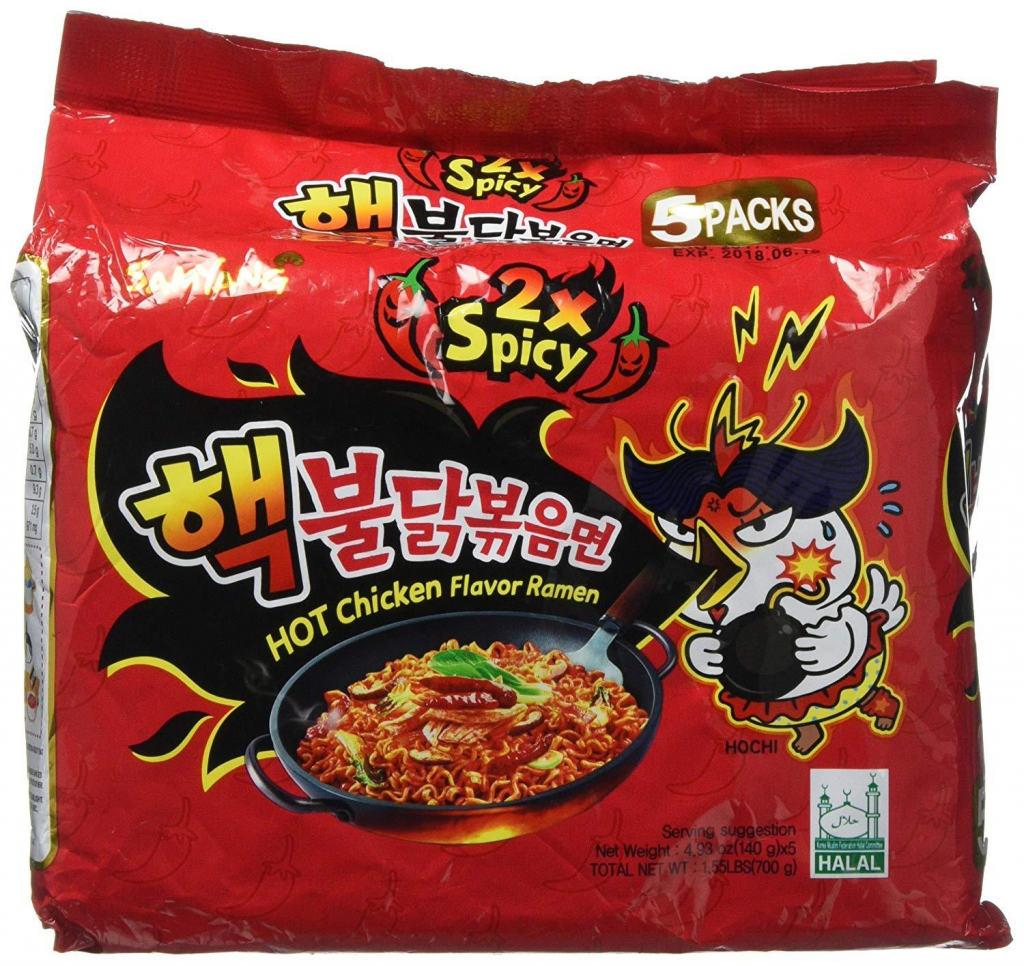 Samyang 2X-Spicy Ramen (5 Packs) - KTM STORES LTD