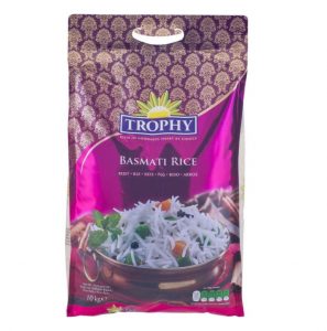 Trophy Basmati Rice 10 Kg - KTM STORES LTD