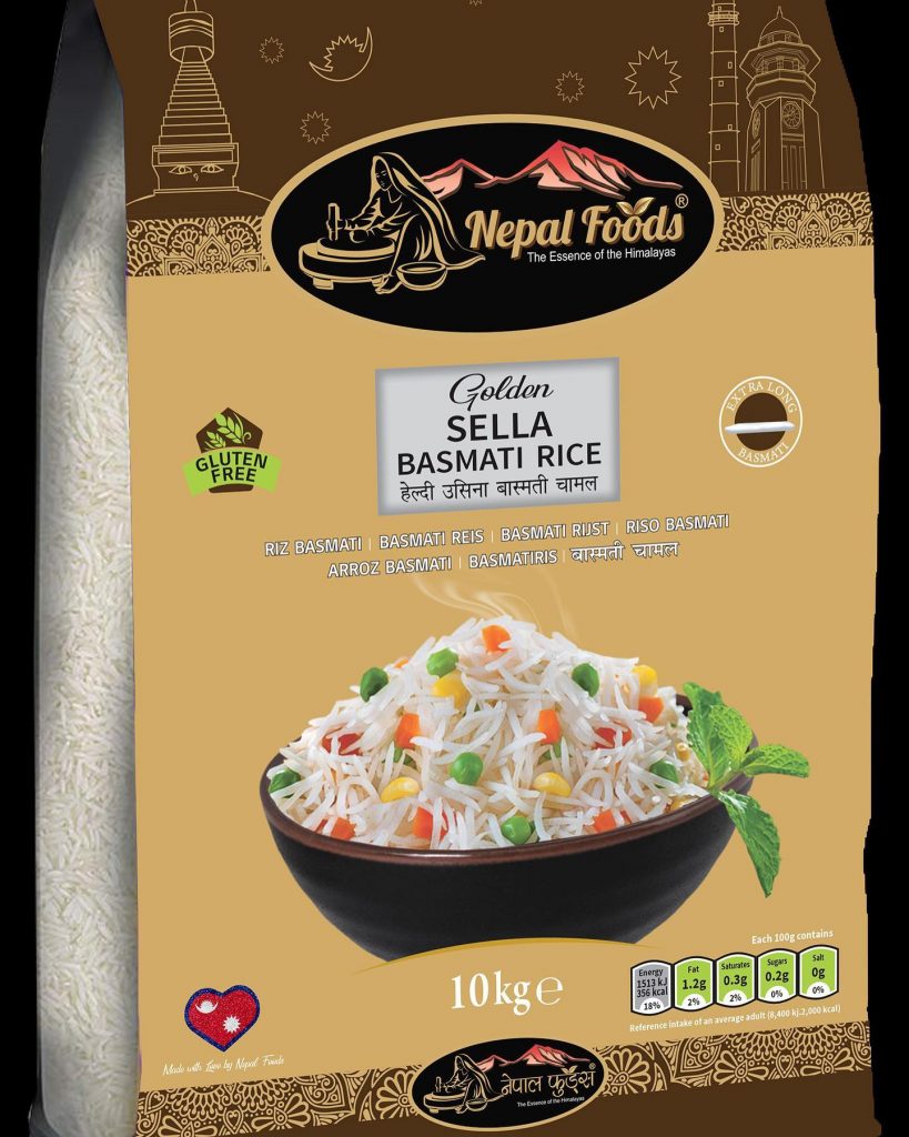 Nepal Foods Sella Basmati Rice 10 Kg - KTM STORES LTD